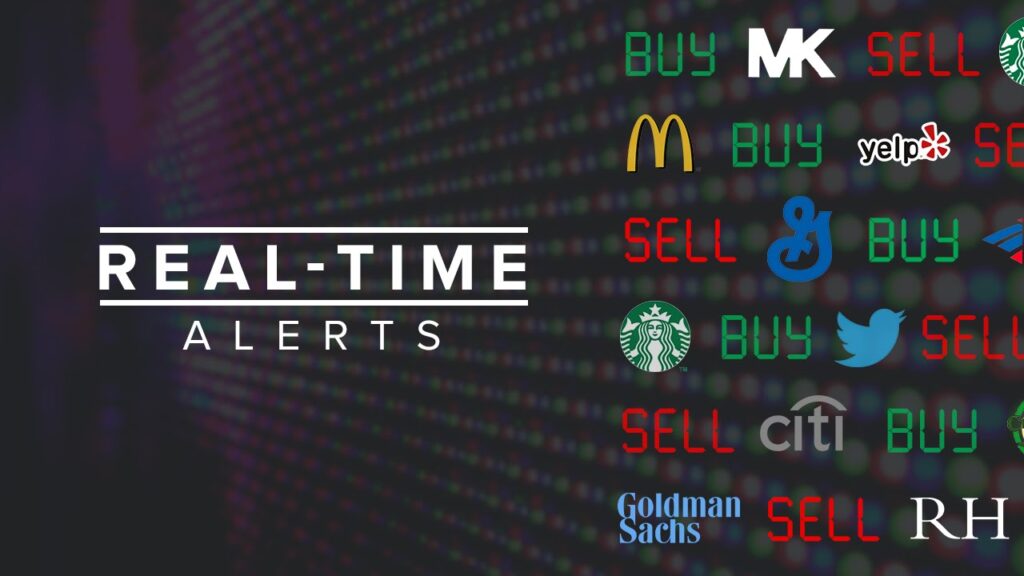 Real-time Stock Alerts from Above the Green Line