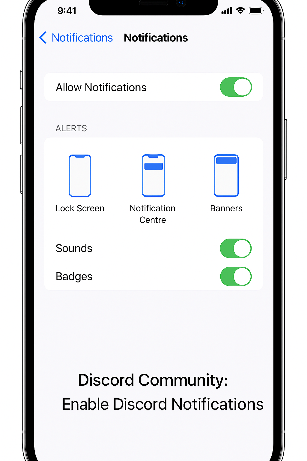 How to Set Up Notifications for AboveTheGreenLine Discord Server